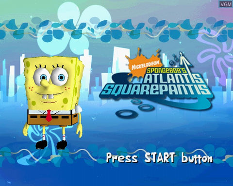 SpongeBob Atlantis Squarepantis - PS2 – Games A Plunder