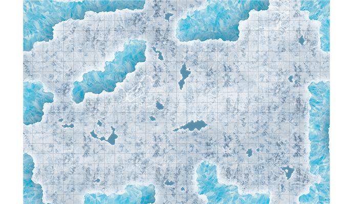 Caverns of Ice Encounter Map (20"x30")